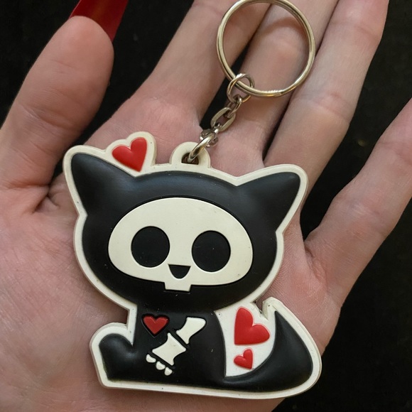 toynami | Other | Original Toynami Skelanimal Kit The Cat Keychain Y2k ...